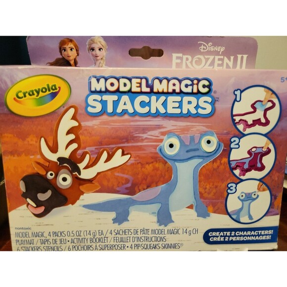 Crayola | Toys | Crayola Disneys Frozen2 Model Magic Stackers Create 2 ...